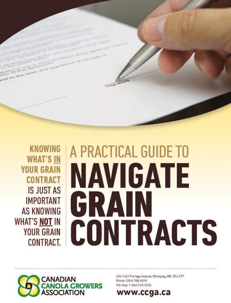 WHEN THINGS GO SOUTH: What to know about grain contracts - Alberta ...