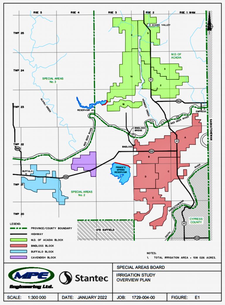 Alberta eyes another blockbuster irrigation project - Alberta Farmer ...