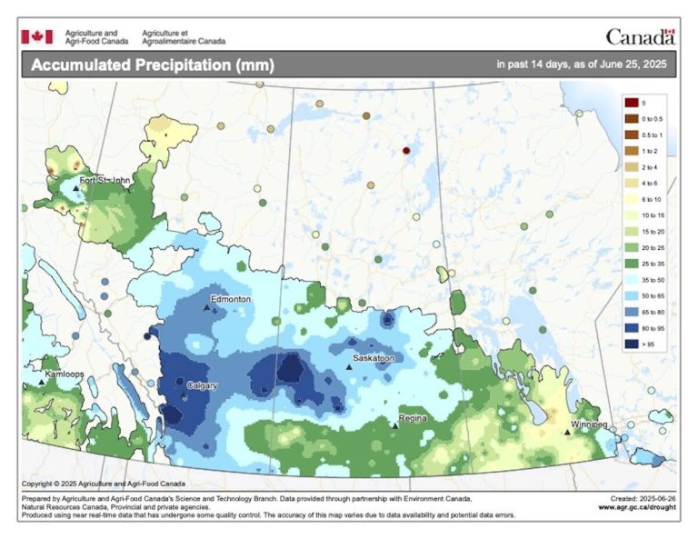 Thunderstorms and straight-line winds - Alberta Farmer Express